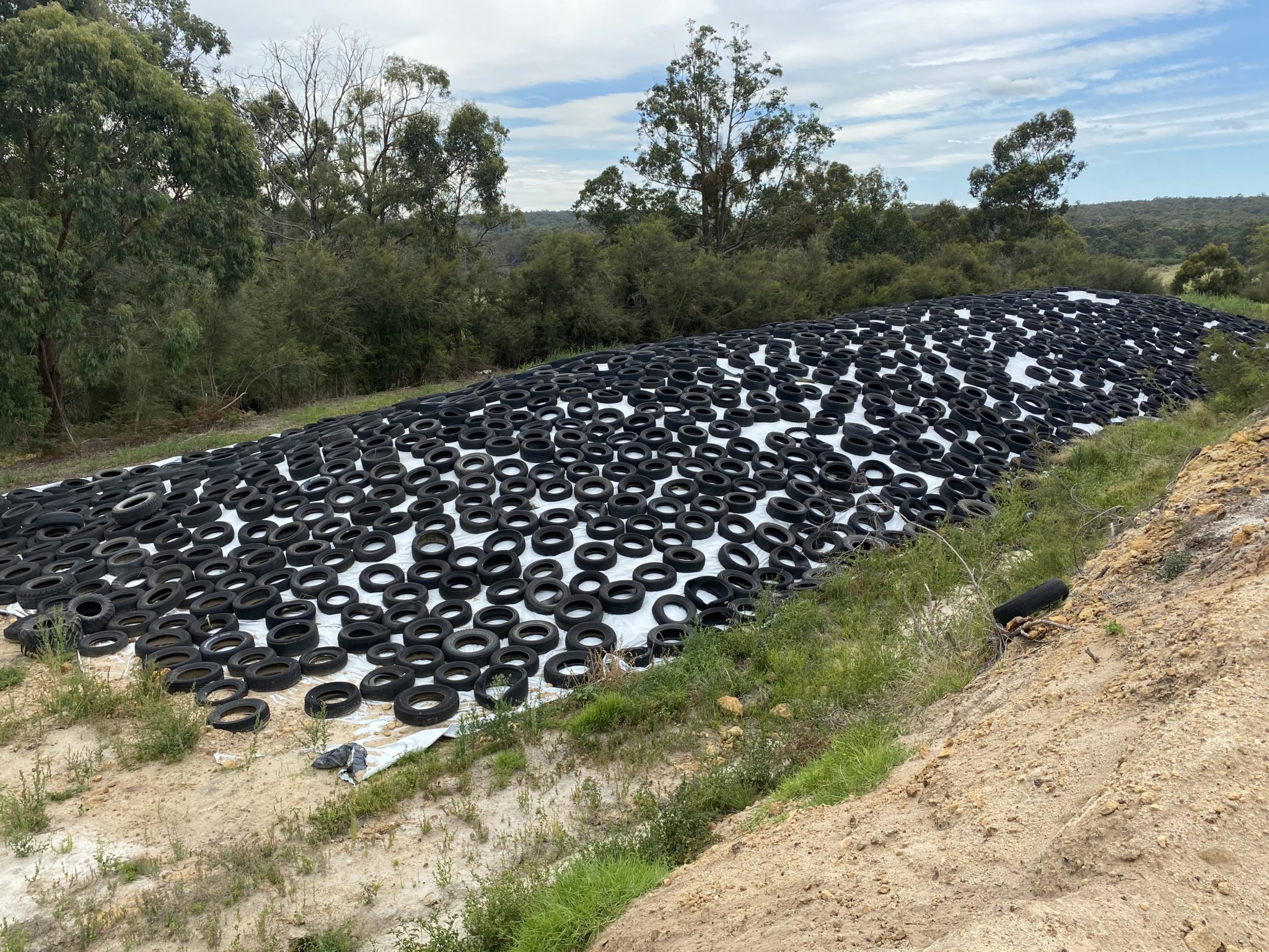 Registration for safe strorage and use of waste tyres for silage ...